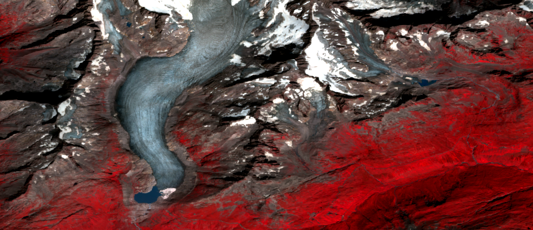 Space-Time Visualization – Swiss Data Cube (SDC)